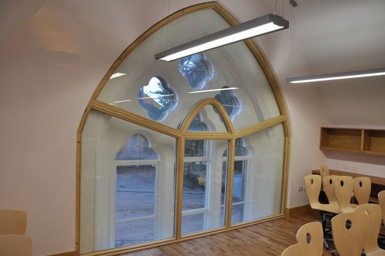 Natraglaze internal timber glazed screens | Stemko Group Ltd | ESI ...