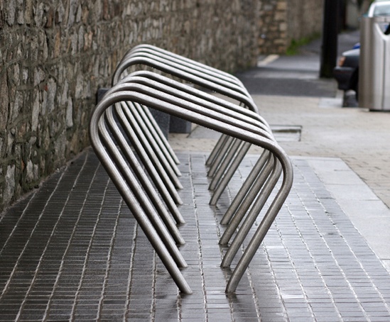 s71 stainless steel or galvanised mild steel cycle stand | Omos | ESI ...