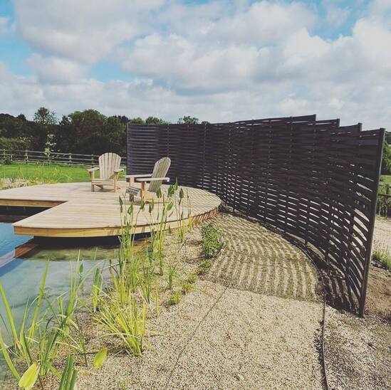 Woven steel fencing | Paddock Fencing | ESI External Works