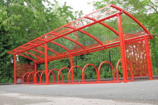 Cyclo Bike storage | A&S Landscape | ESI External Works