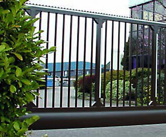 Fencing and access control system, South West Water | CLD Physical ...