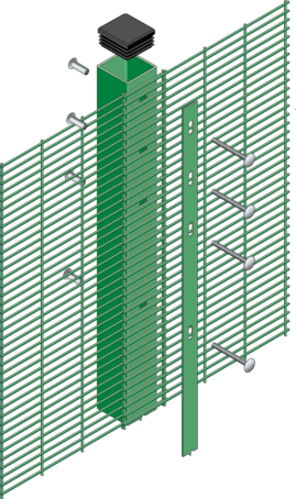 FenceSafe Securus-Lite temporary fencing | 358 mesh | CLD Physical ...