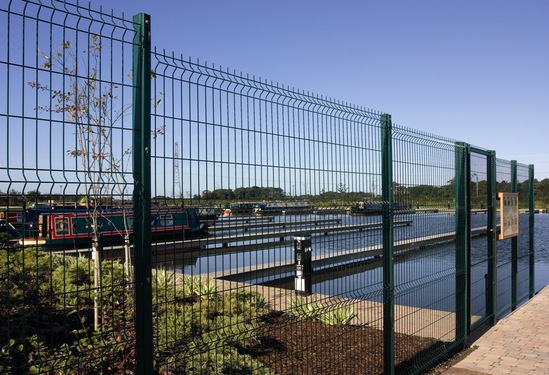 Exempla™ profiled welded mesh panel fencing system | CLD Physical ...