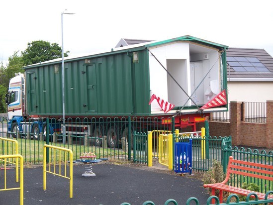 Vandal-resistant modular sports changing rooms | Cleveland Sitesafe ...