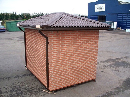 Brick-clad public toilet block | Cleveland Sitesafe | ESI External Works