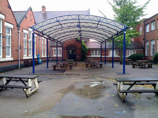 Oxford Barrel Vault Canopy Shelter Clovis Canopies Esi External Works