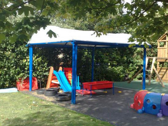Ascot Barrel Vault Canopy Clovis Canopies Esi External Works