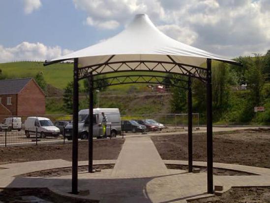 Oxford Pagoda canopy shelter | Clovis Canopies | ESI External Works
