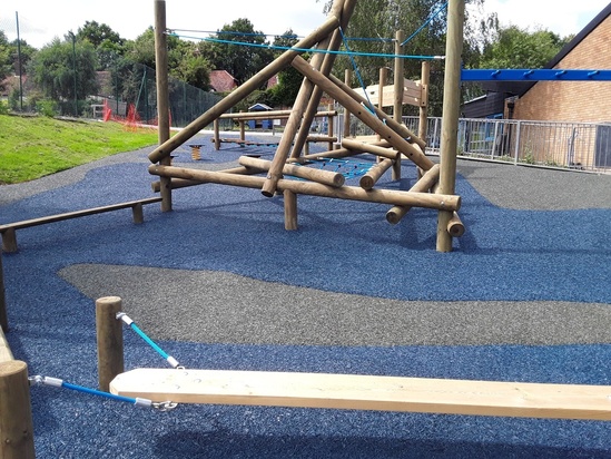 Revamping a primary school's large-scale play area | Setter Play | ESI ...