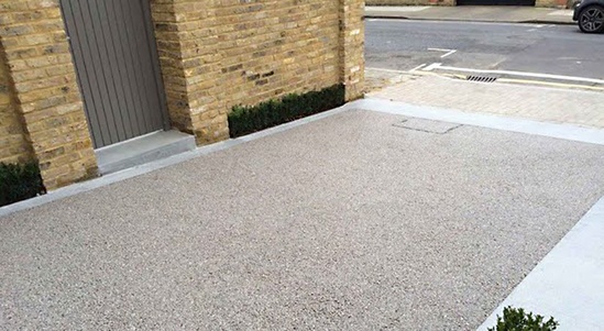 Terrabase Rustic resin bound porous surfacing | Addagrip Terraco | ESI ...