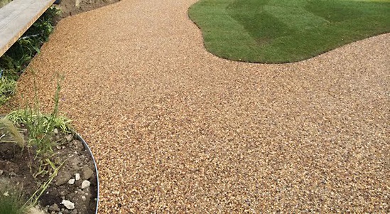 Terrabase Rustic resin bound porous surfacing | Addagrip Terraco | ESI ...