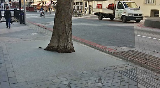 Redevelopment of Exhibition Road tree pits | Addagrip Terraco | ESI ...