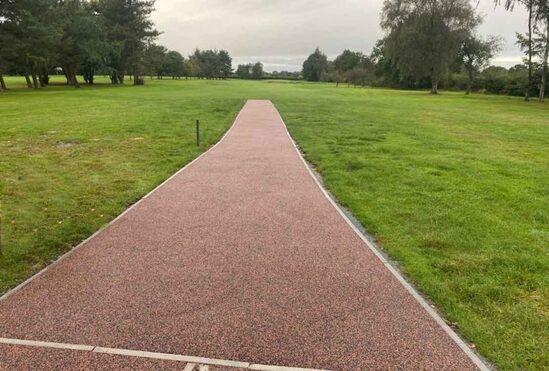 Terrabase classic resin bound, Birkenhead golf course | Addagrip ...