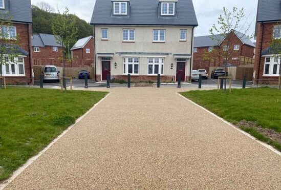 Addaset resin bound pathways for new housing development | Addagrip ...