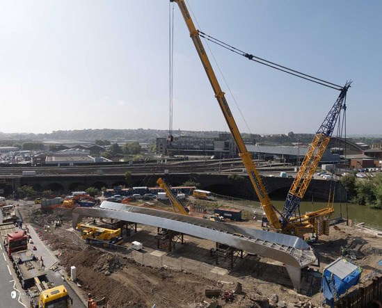 Bespoke stainless steel bridges | m-tec | ESI External Works