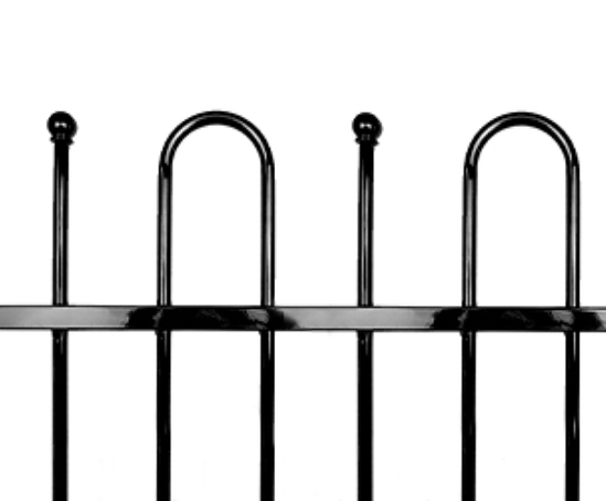 ColourRail - Loop and ball railing | ColourFence | ESI External Works