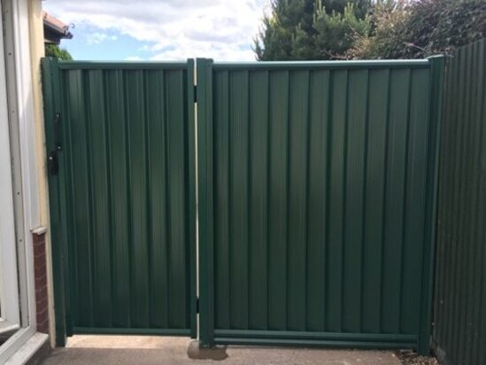 ColourGate - Plain top pedestrian gates | ColourFence | ESI External Works
