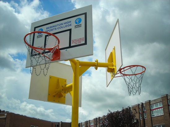 Basketball posts for playgrounds | AMV Playground Solutions | ESI ...