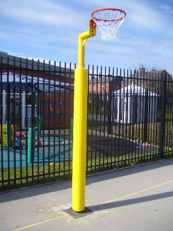 Netball posts for playgrounds | AMV Playground Solutions | ESI External ...