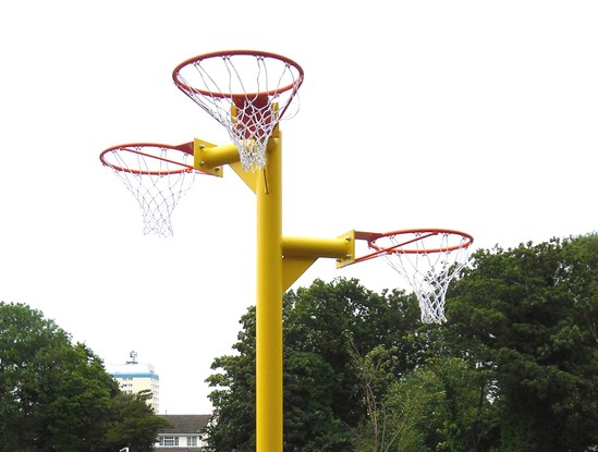 Netball posts for playgrounds | AMV Playground Solutions | ESI External ...