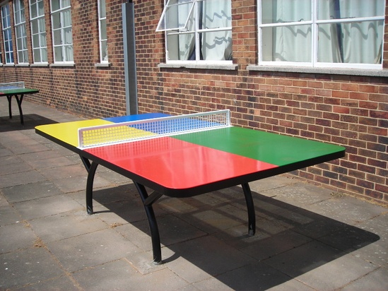 Outdoor table tennis table | AMV Playground Solutions | ESI External Works