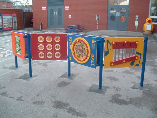 Activity play panels | AMV Playground Solutions | ESI External Works