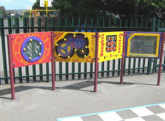 Activity play panels | AMV Playground Solutions | ESI External Works