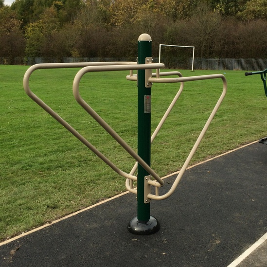 Adult outdoor gym and fitness equipment | AMV Playground Solutions ...