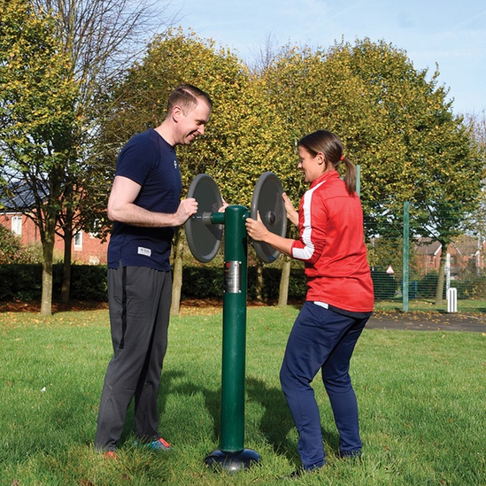 Adult outdoor gym and fitness equipment | AMV Playground Solutions ...