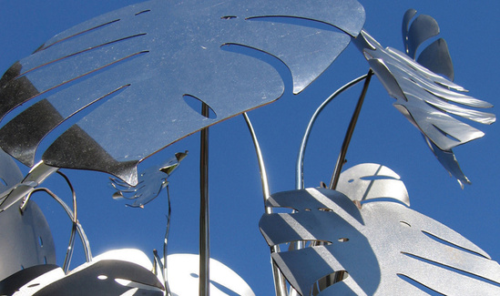 Cheese Plant stainless steel sculptures | Noel Blakeman Studio | ESI ...