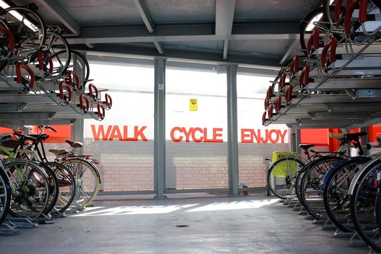 Cycle hubs - bespoke design, manufacture, installation | Cyclepods ...