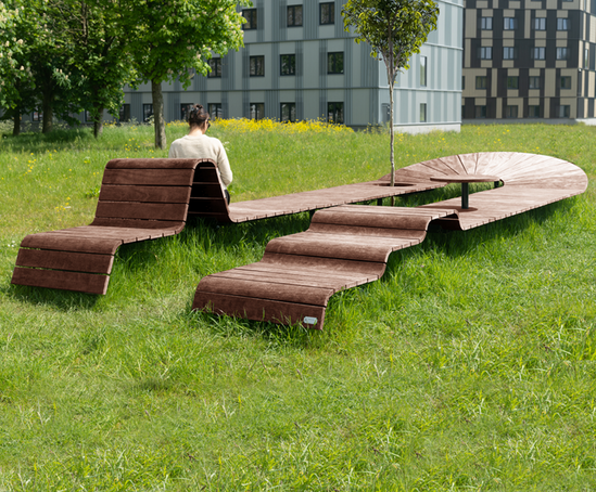 Public Park Seating
