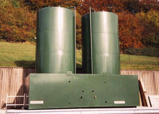 Vertical open bunded storage tanks | Metcraft Group | ESI Enviropro