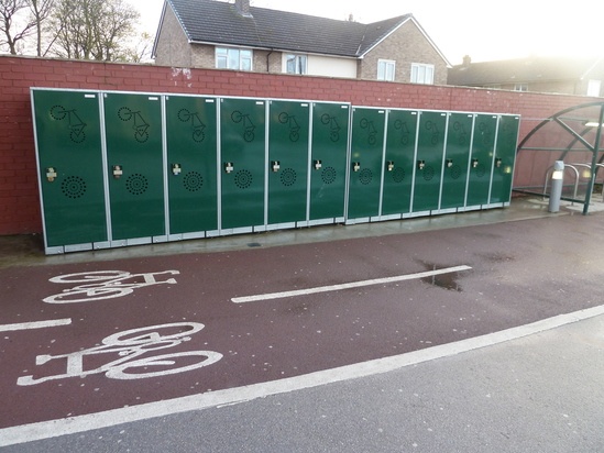 BikeAway cycle locker | Cycle-Works | ESI External Works