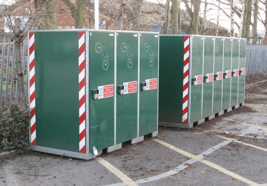 BikeAway cycle locker | Cycle-Works | ESI External Works