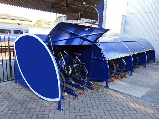 VeloStore multi-bike locker | Cycle-Works | ESI External Works