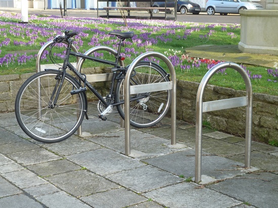 Rounded A cycle rack | Cycle-Works | ESI External Works