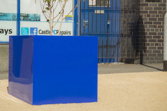 Bespoke stainless steel tree planters, Clackmannanshire | IOTA | ESI ...