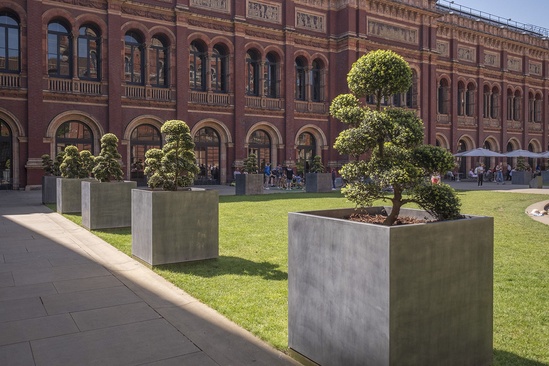 Bespoke tree planters - Victoria & Albert Museum, London | IOTA | ESI ...