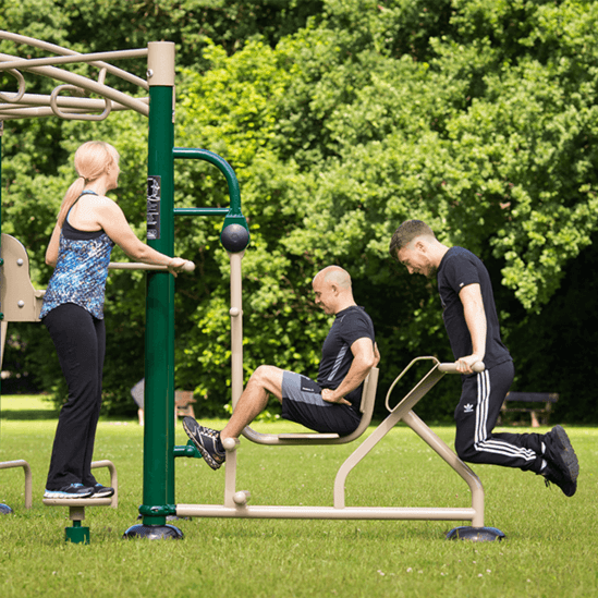 Big Rig outdoor gym | Fresh Air Fitness | ESI External Works