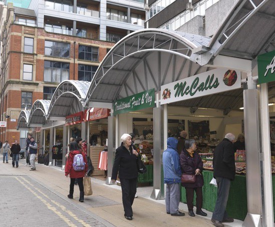 Bespoke market stall buildings | DP Structures | ESI Building Design