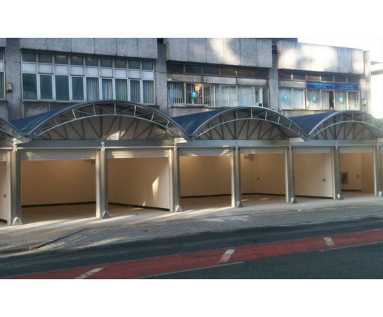 Bespoke market stall buildings | DP Structures | ESI Building Design