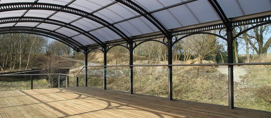Bespoke canopy shelters | DP Structures | ESI External Works
