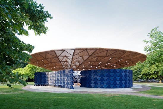 Geocellular water storage for Serpentine Pavilion | SDS | ESI External ...