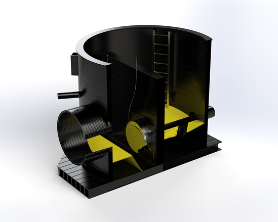 SDS Weholite flow control chambers | SDS | ESI External Works