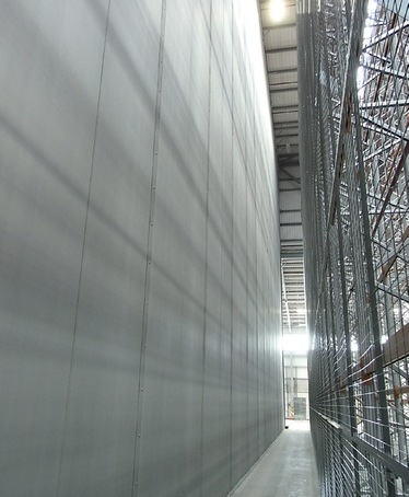 Flexiwall industrial partition for distribution centre | Westgate ...