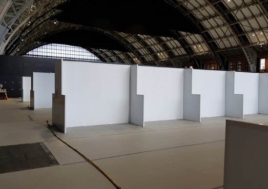 Hoardfast partitioning used at Nightingale hospitals | Westgate Global ...