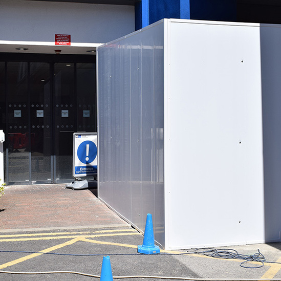 Hoardfence sustainable external site hoarding | Westgate Global | ESI ...