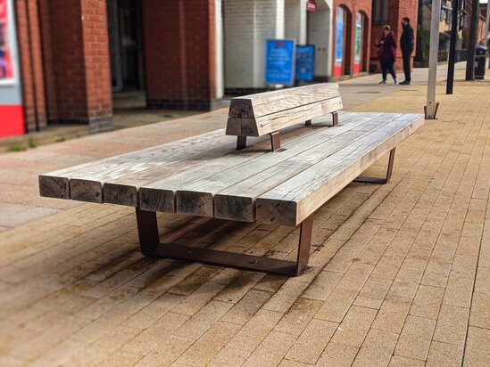 Bespoke reclaimed timber seating – Stratford-upon-Avon | Chris Nangle ...