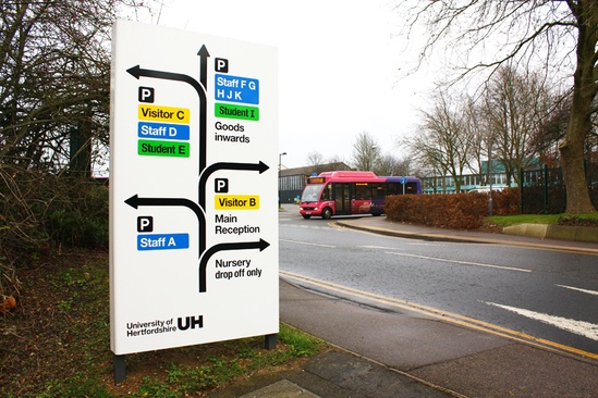 Vehicular wayfinding - kara | fwdesign | ESI External Works